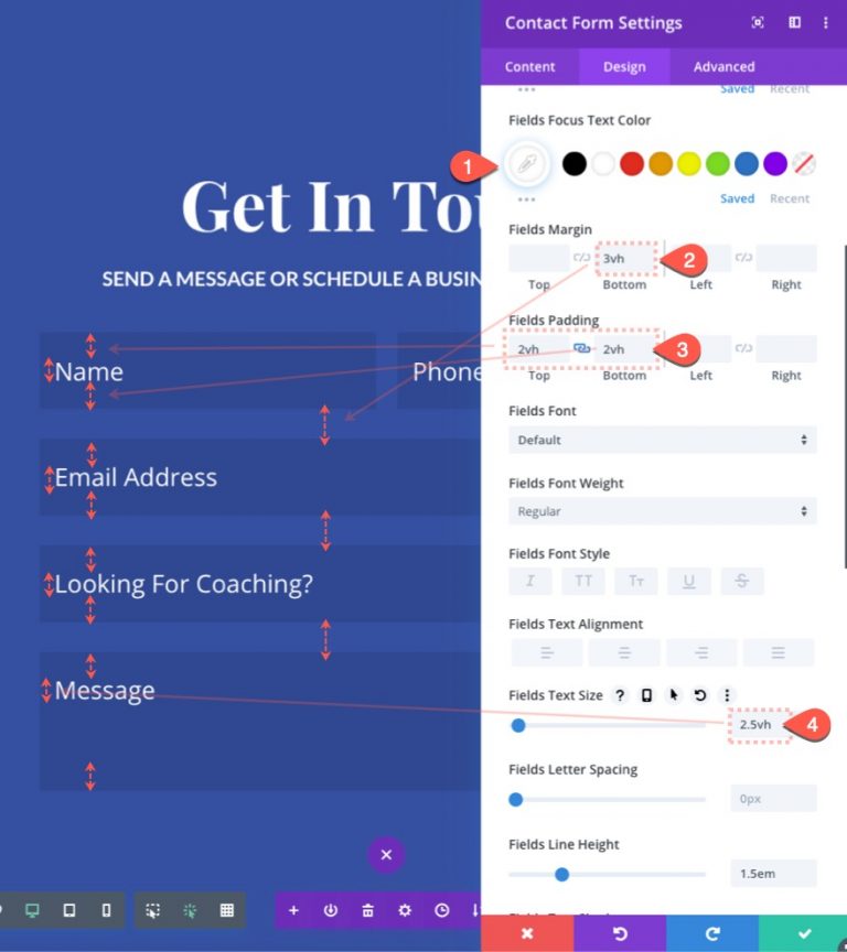 How to Create a Responsive Fullscreen Contact Form Section with a Zoom ...