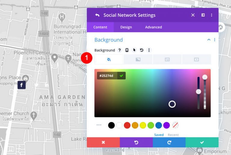 Create a Floating Contact Section with Divi Scroll Motion Effects