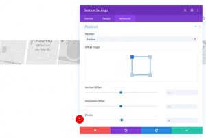 Create a Floating Contact Section with Divi Scroll Motion Effects