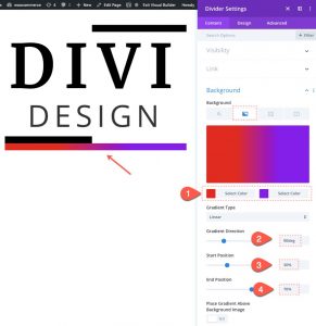 How to Create Colorful Text Background Scroll Animation with Divi