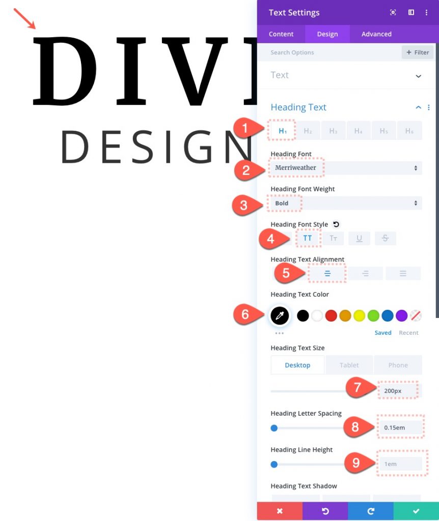 How to Create Colorful Text Background Scroll Animation with Divi