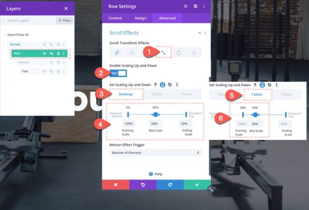 How to Create a Zoom-Out Header Transition on Scroll in Divi