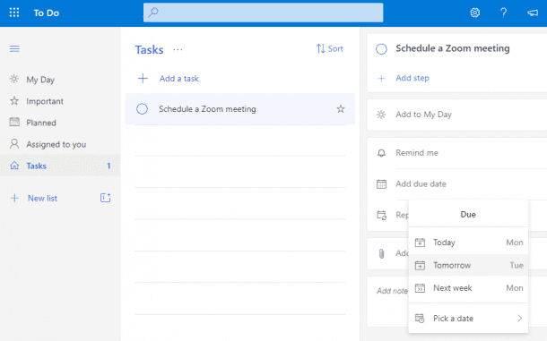 Microsoft To Do: A Basic Overview & Review