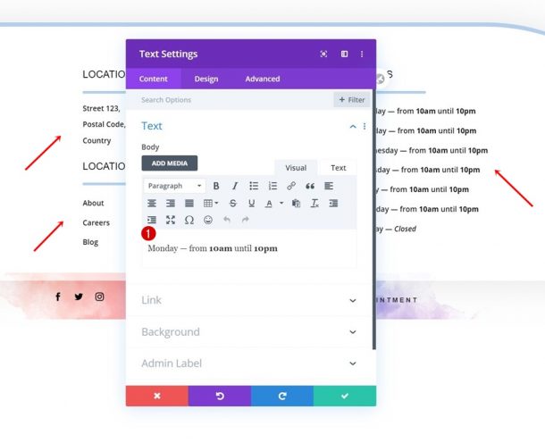 Get a FREE Header & Footer Template for Divi's Nail Salon Layout Pack