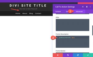 How to Add a Dynamic Site Title and Tagline to a Divi Global Header
