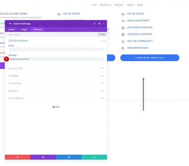 Creating The Advanced Elegant Themes Dropdown Menu With Divis Theme