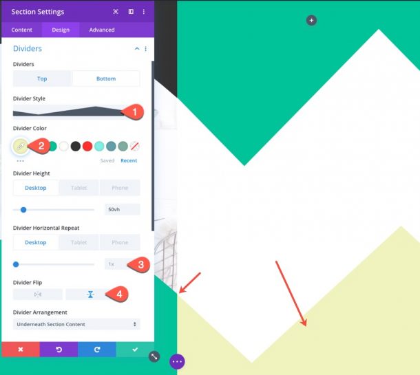 How To Create A Full Split Screen Layout With Unique Toggles In Divi