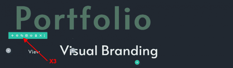 Create a Scrollable Portfolio Navigation List with Divi's Scroll Effects