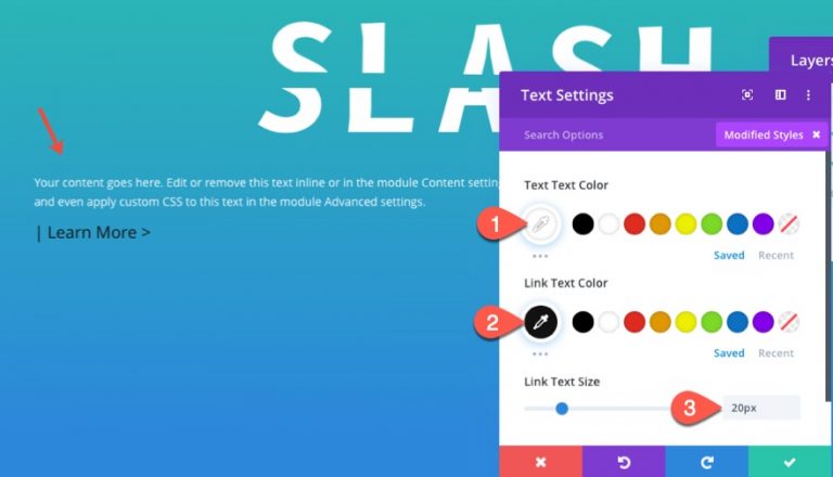 How to Create a Slashing Text Scroll Effect in Divi