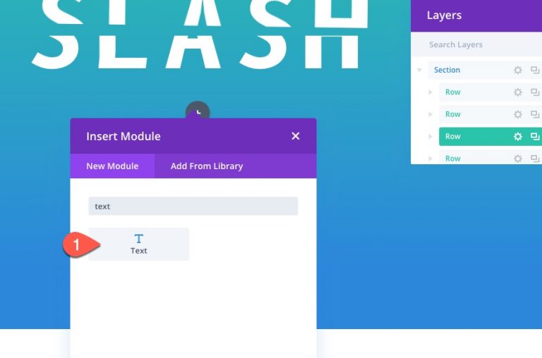 How to Create a Slashing Text Scroll Effect in Divi