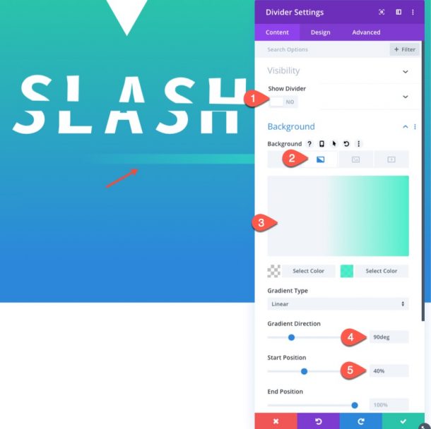 How to Create a Slashing Text Scroll Effect in Divi