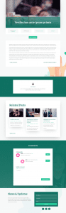 Get a FREE Blog Post Template for Divi's Charity Layout Pack