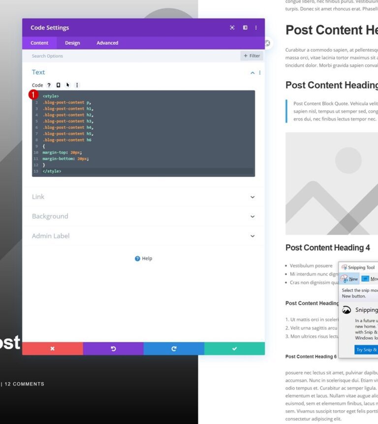 How to Split Screen Your Blog Post Template with Divi's Theme Builder