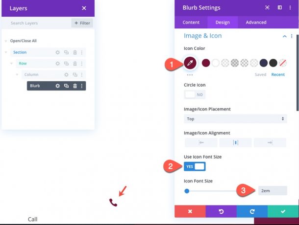 How to Create a Divi Mobile Contact Bar with Click-to-Call, Email, SMS ...
