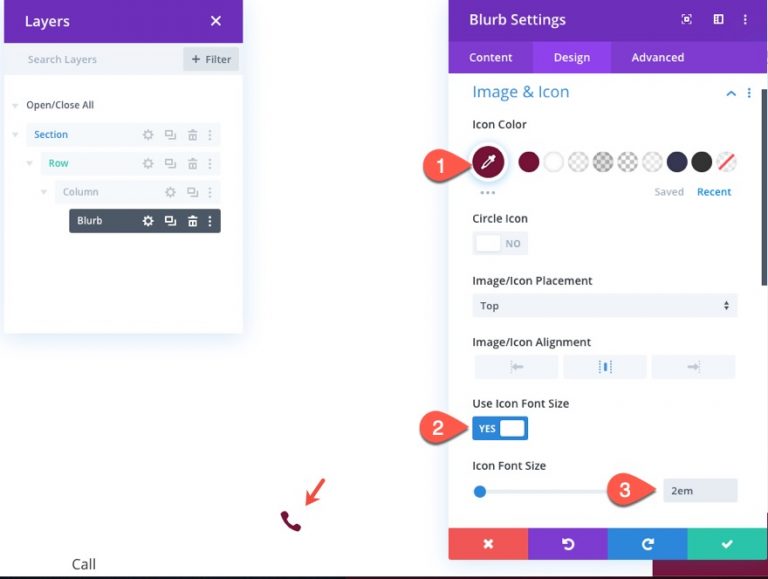 How to Create a Divi Mobile Contact Bar with Click-to-Call, Email, SMS ...
