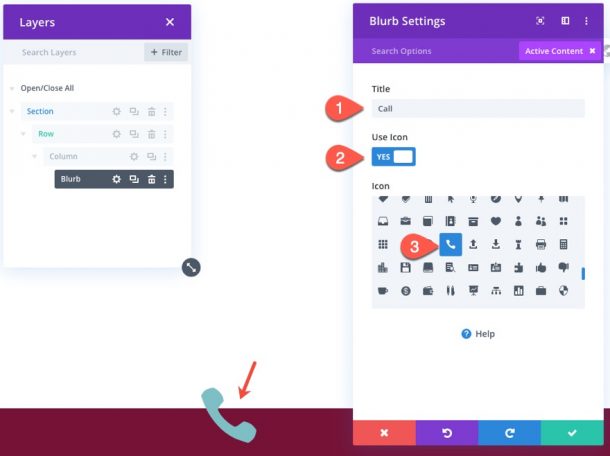 How to Create a Divi Mobile Contact Bar with Click-to-Call, Email, SMS ...