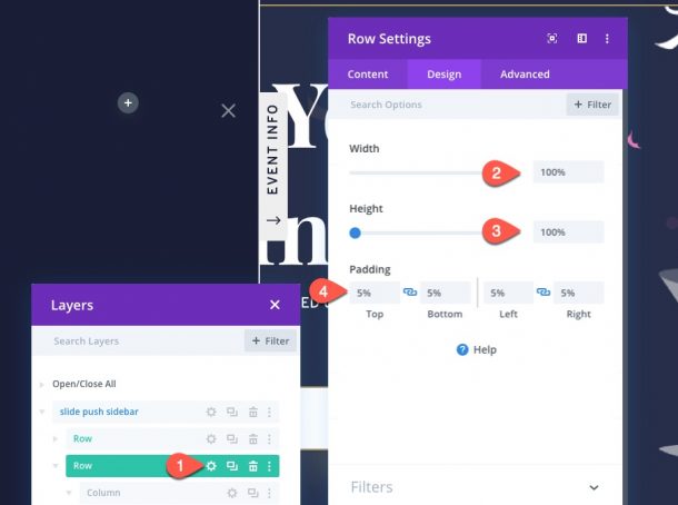 How to Create a Sliding Push Sidebar in Divi