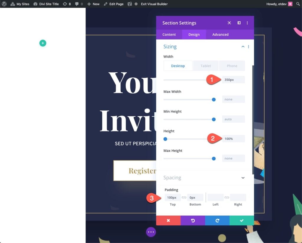 How to Create a Sliding Push Sidebar in Divi