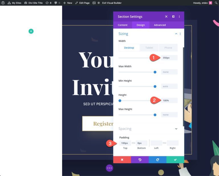 How to Create a Sliding Push Sidebar in Divi
