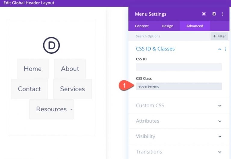How to Create a Vertical Navigation Menu (or Header) for Your Divi Website