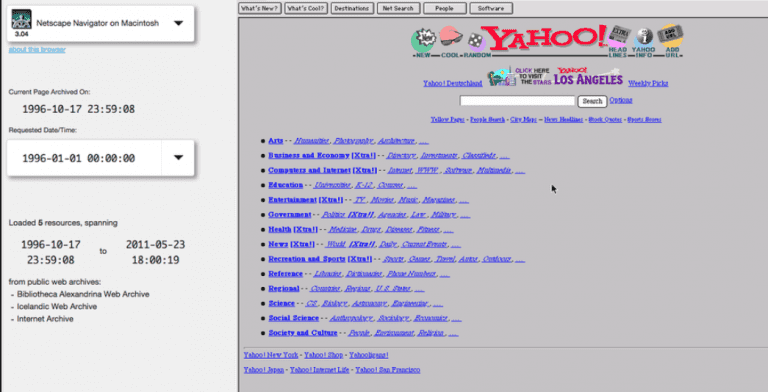 How to See Old Versions of Websites (And Why You'd Want To)