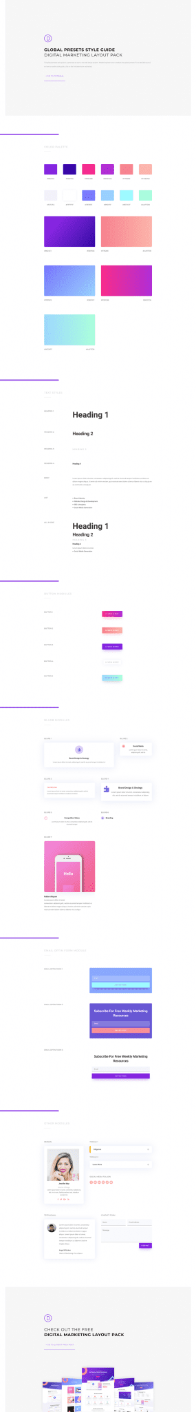 Download a FREE Global Presets Style Guide for Divi's Digital Marketing ...