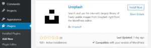 Unsplash WordPress Plugin Overview and Review