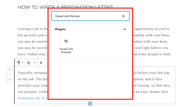 How to Create a Visual Link Preview in WordPress