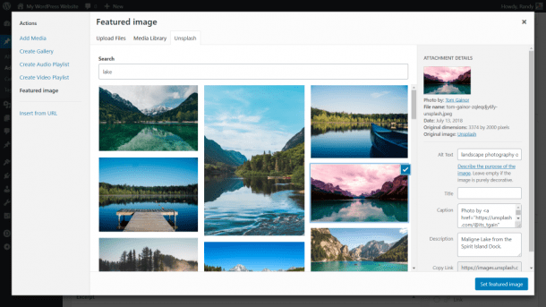 Unsplash WordPress Plugin Overview and Review
