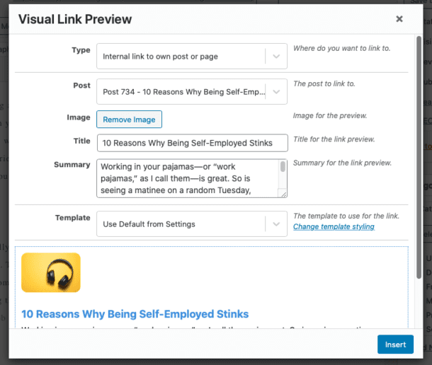 How to Create a Visual Link Preview in WordPress