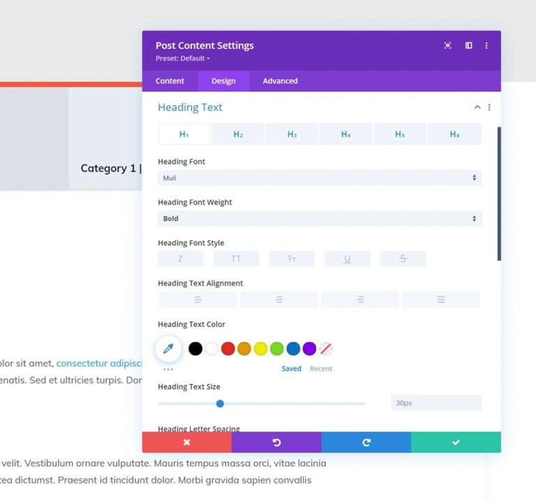 Download a FREE Blog Post Template for Divi's Interior Design Layout Pack