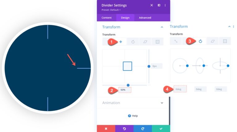 How to Design an Animated Clock with Divi's Scroll Effects