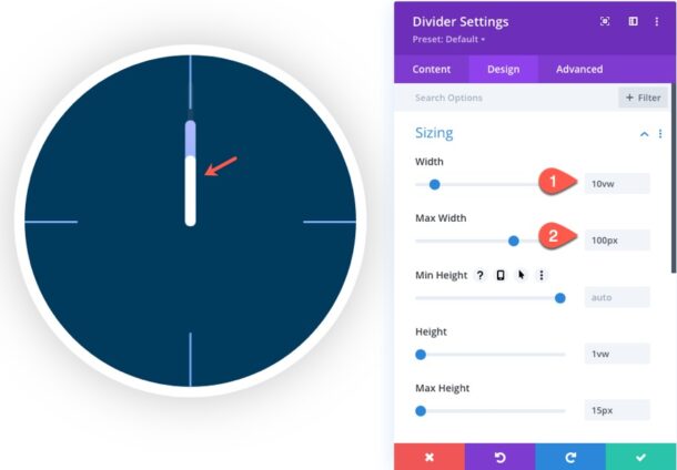 How to Design an Animated Clock with Divi's Scroll Effects