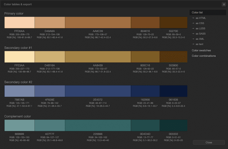 Using Paletton to Help Choose Your WordPress Website's Color Palette
