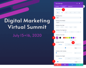 How to Create a Virtual Summit Landing Page with Divi