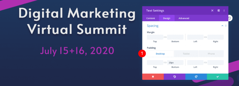 How to Create a Virtual Summit Landing Page with Divi