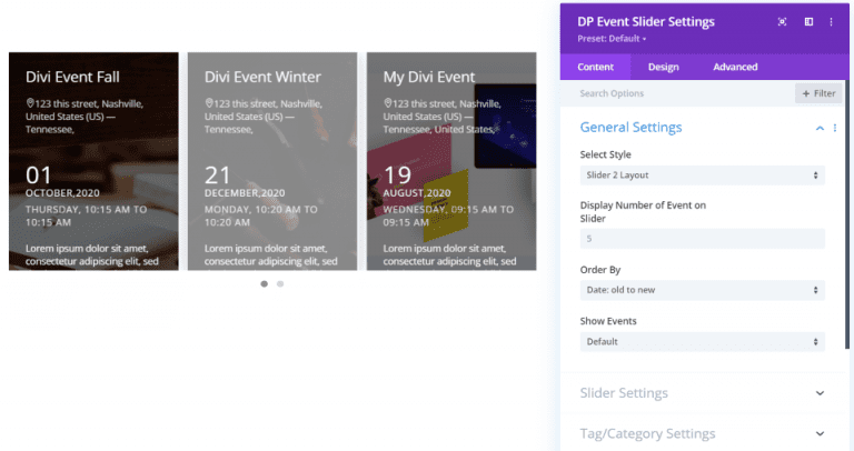Divi Plugin Highlight: Divi Event Manager