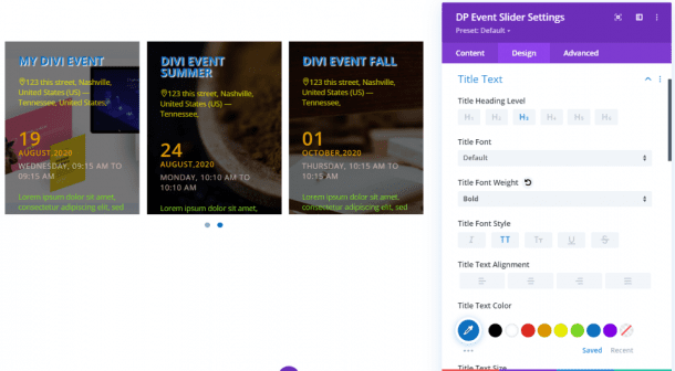 Divi Plugin Highlight: Divi Event Manager