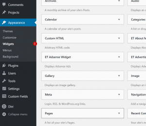 How to Add Post Category Menu Widgets to Your Divi Global Footer