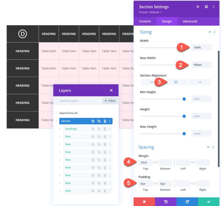 How to Create a Responsive Table with Horizontal Scroll in Divi