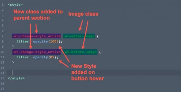 How to Change the Style of Multiple Elements on Hover or Click in Divi