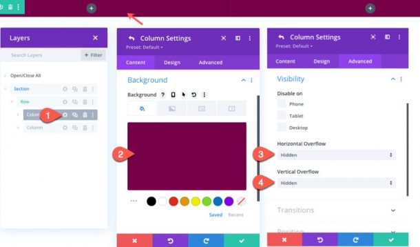How to Design a Text Mask with Background Animation on Scroll in Divi