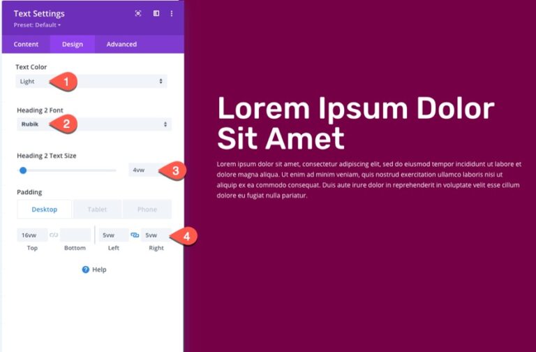 How to Design a Text Mask with Background Animation on Scroll in Divi