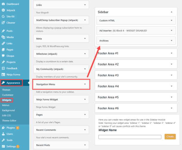 How to Create and Edit Menu Navigation in WordPress