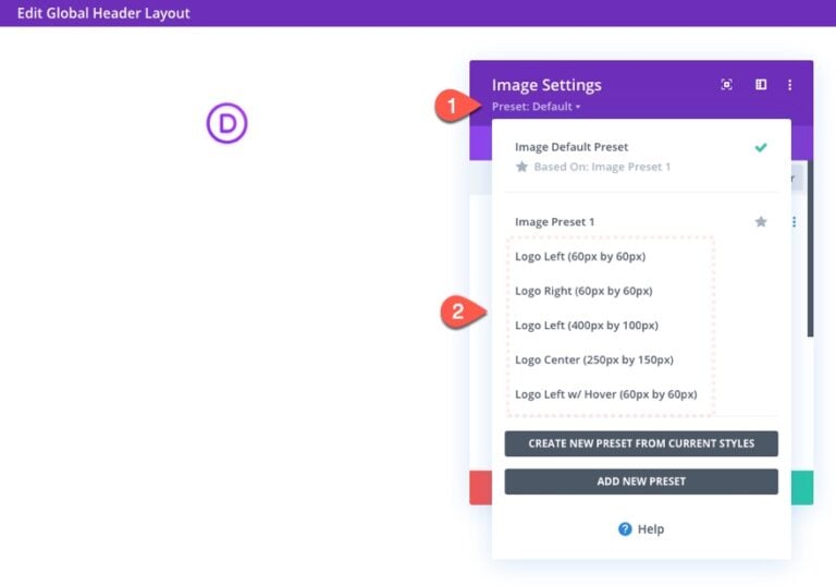 Optimizing Your Divi Site's Logo Image with Global Presets