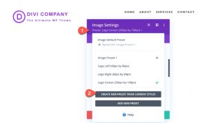 Optimizing Your Divi Site's Logo Image with Global Presets