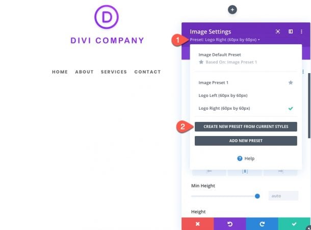 Optimizing Your Divi Site's Logo Image with Global Presets