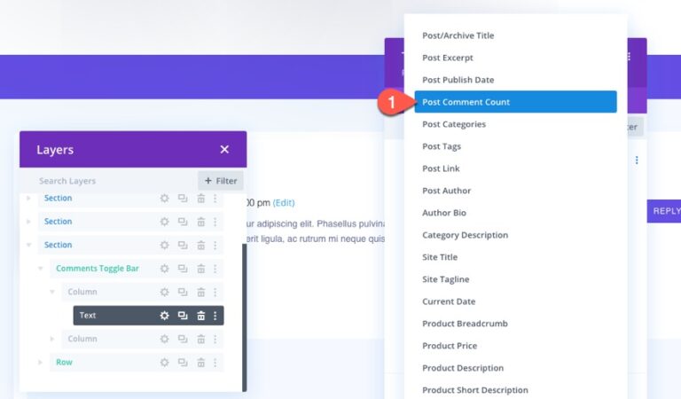 How to Create a Comments Toggle for Your Divi Blog Post Template
