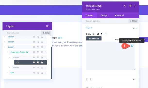 How to Create a Comments Toggle for Your Divi Blog Post Template