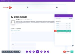 How to Create a Comments Toggle for Your Divi Blog Post Template